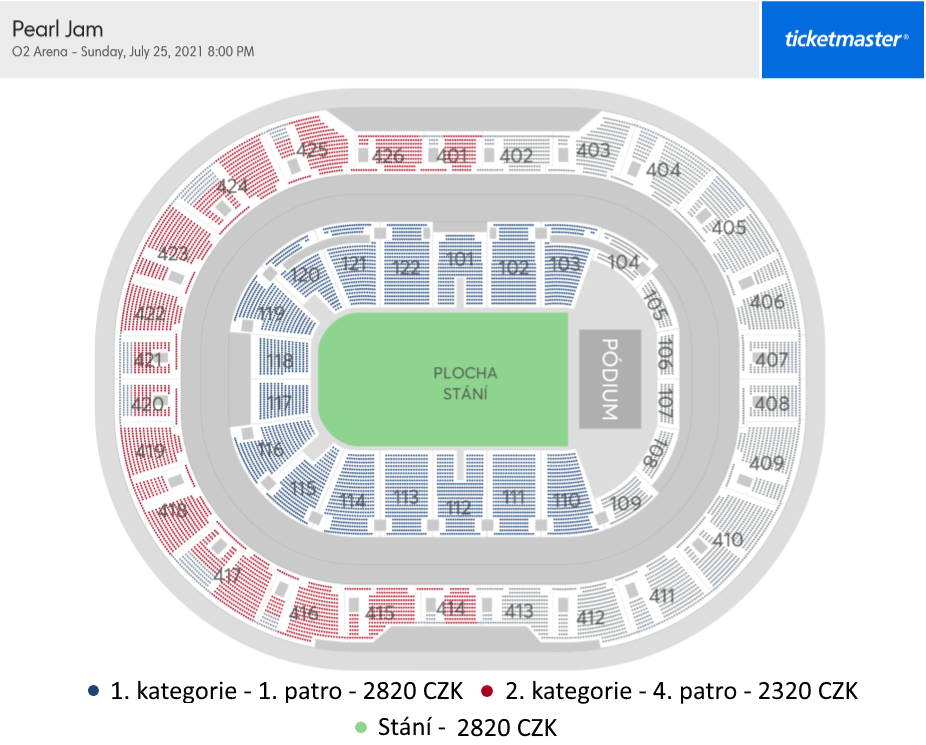 PEARL JAM – O2 arena