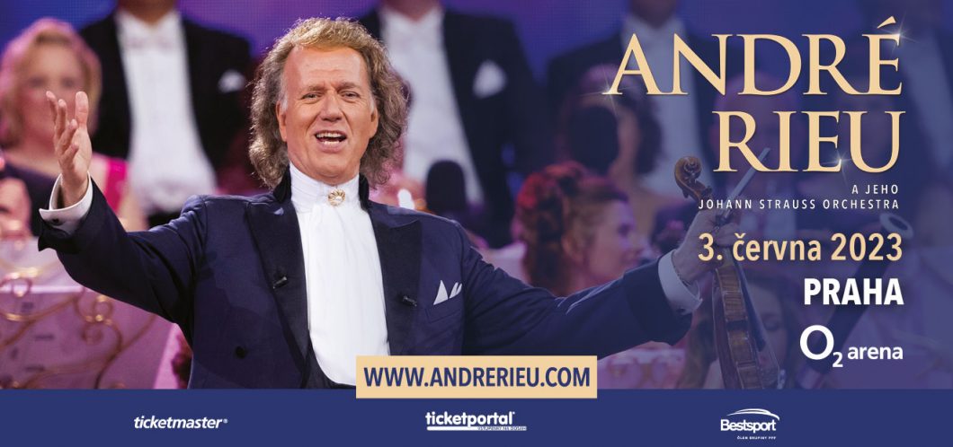 Violin Superstar André Rieu returns to O2 arena Prague in 2023 – O2 arena