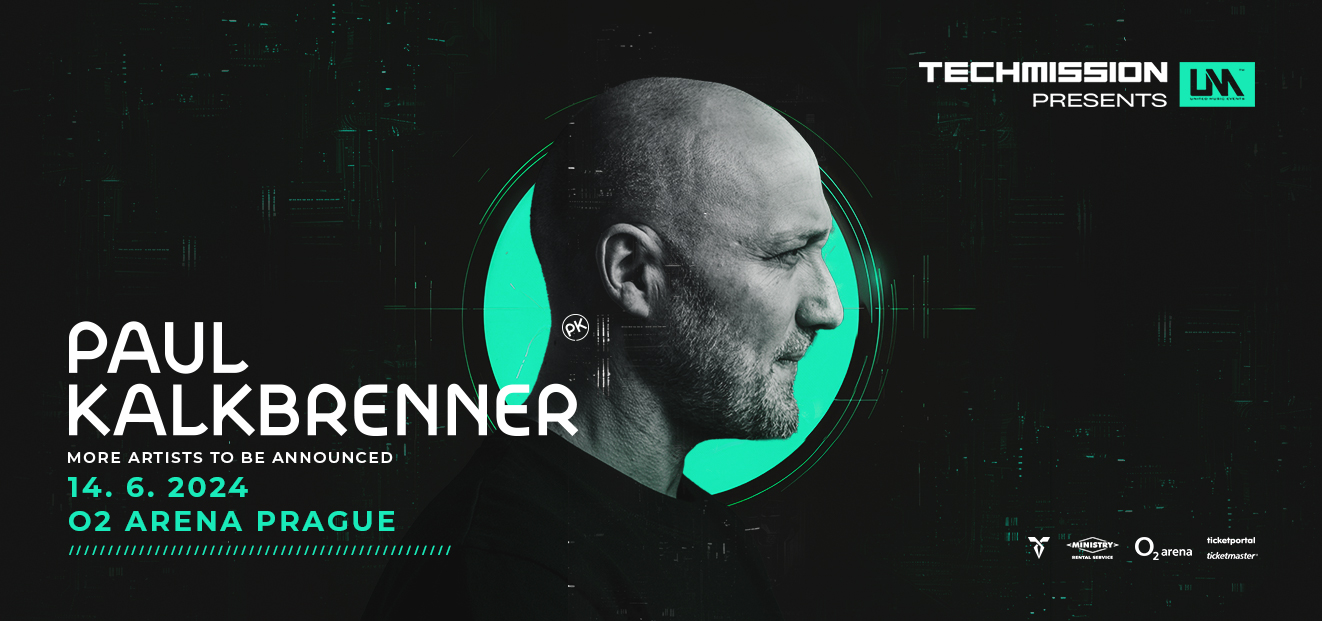 Paul Kalkbrenner is coming to Techmission in O2 arena Prague! – O2 arena