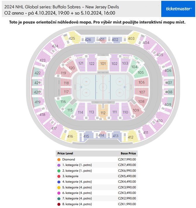 2024 NHL GLOBAL SERIES – O2 arena